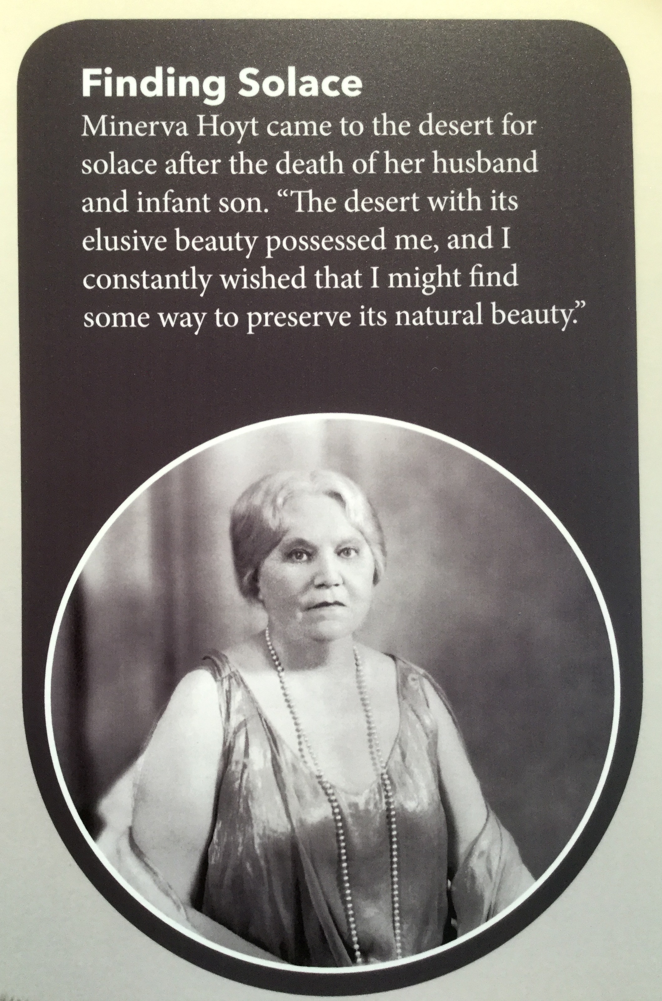 Happy Birthday, Minerva Hamilton Hoyt, and Thank You for Joshua Tree ...