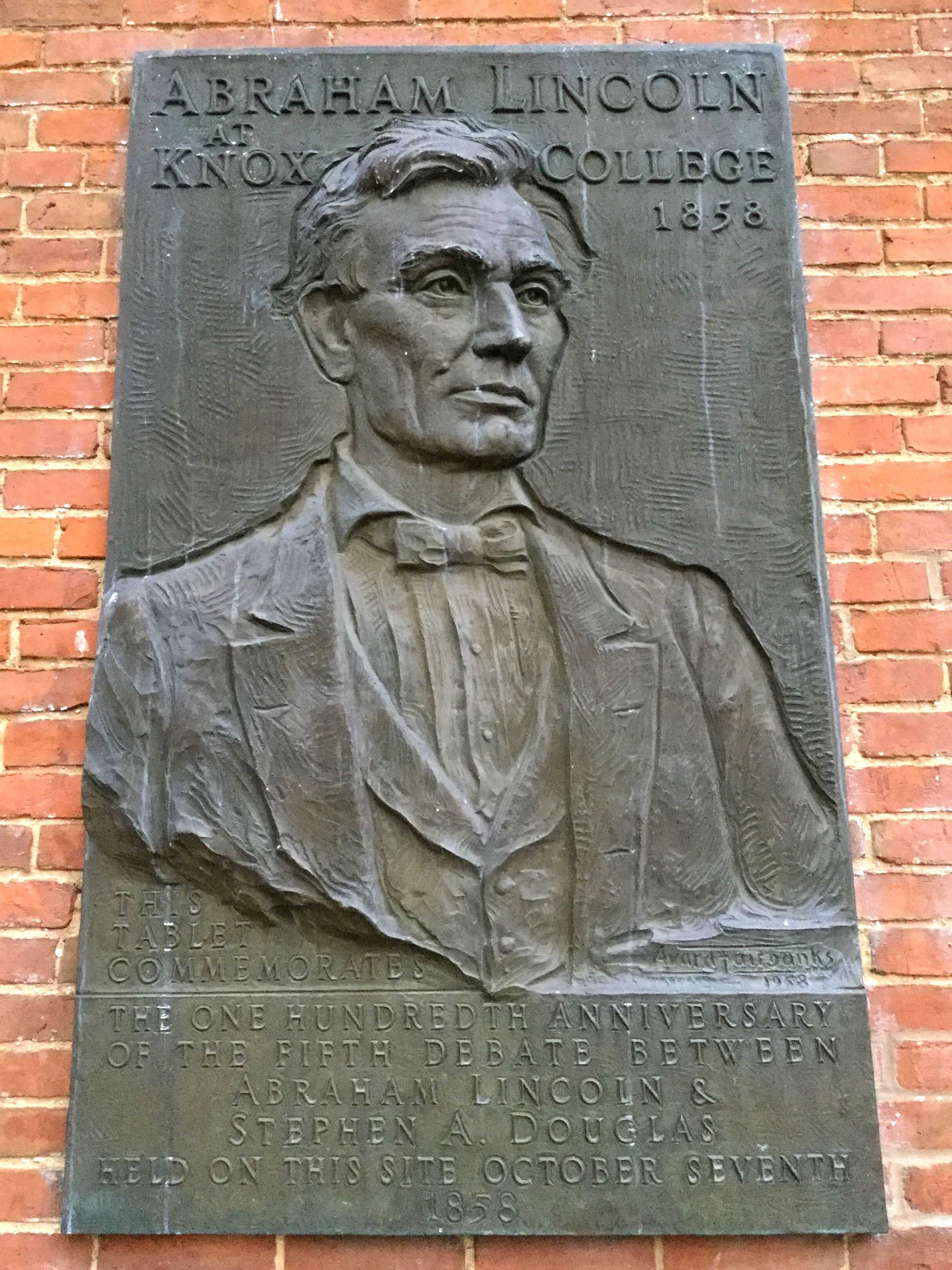 Knox College, Galesburg, Illinois – Abraham Lincoln and Stephen Douglas ...