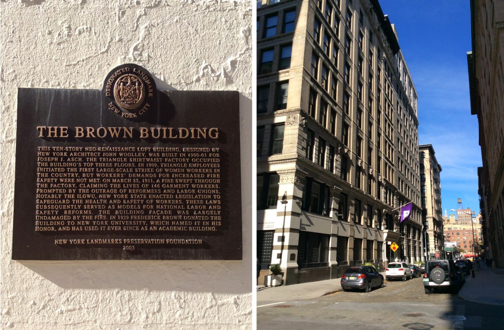 Photobook: Brown Building, Site of the Triangle Shirtwaist Factory Fire ...